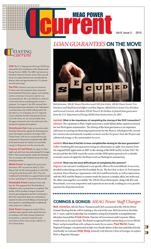 Current Newsletters – MEAG Power