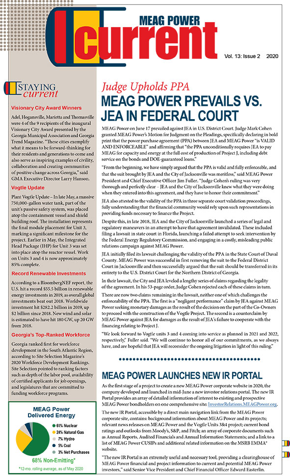 Current Newsletters – MEAG Power