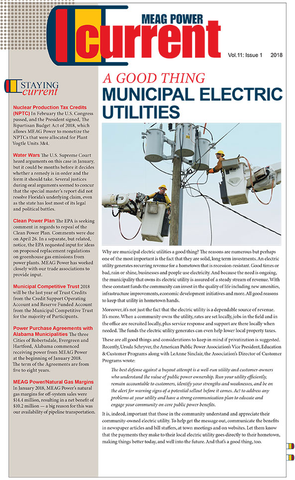Current Newsletters – MEAG Power