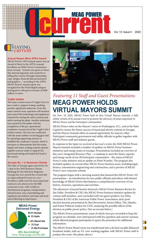Current Newsletters – MEAG Power